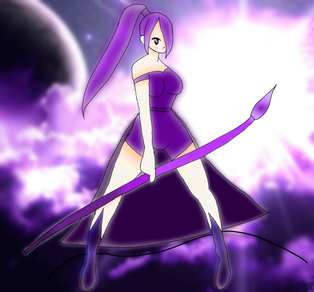 Purple ninja - ibisPaint