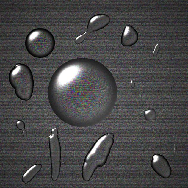 So many water drops - ibisPaint