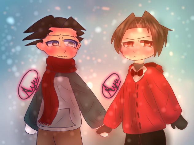 A warm winter Wrightworth post - ibisPaint