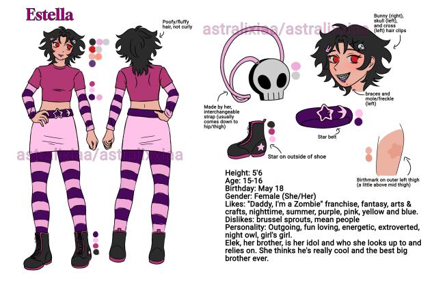 Estella Character Sheet - ibisPaint