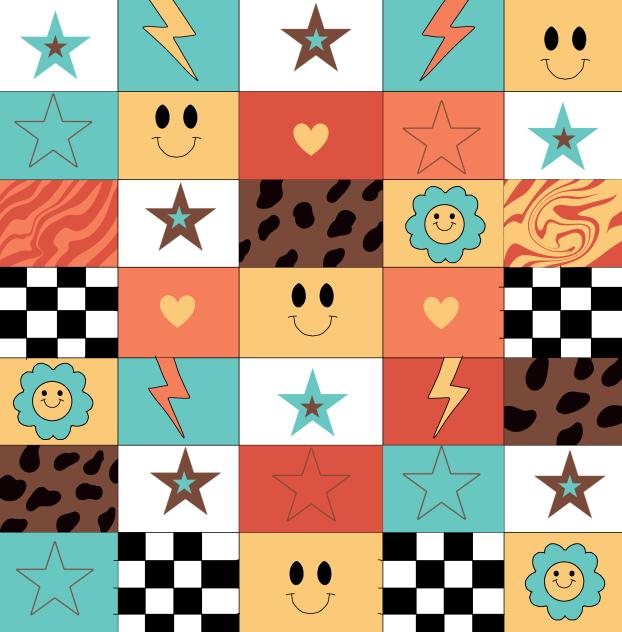 pattern y2k 3 - ibisPaint