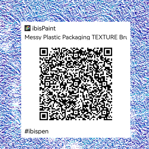 messy Plastic Packaging texture Brush - ibisPaint