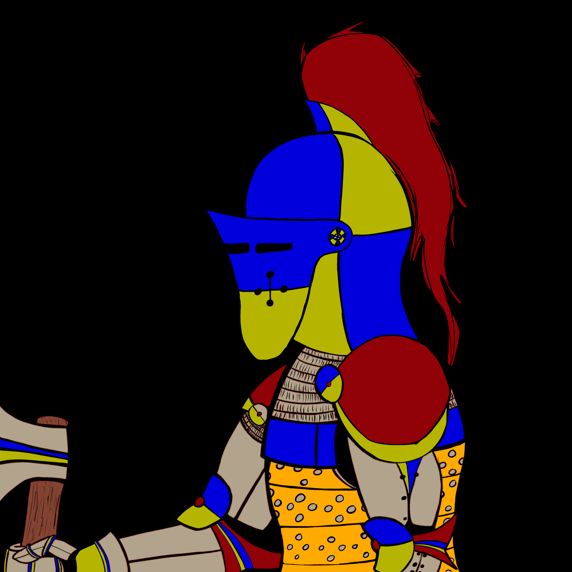 Ukraine MMA Buhurt Champion - ibisPaint