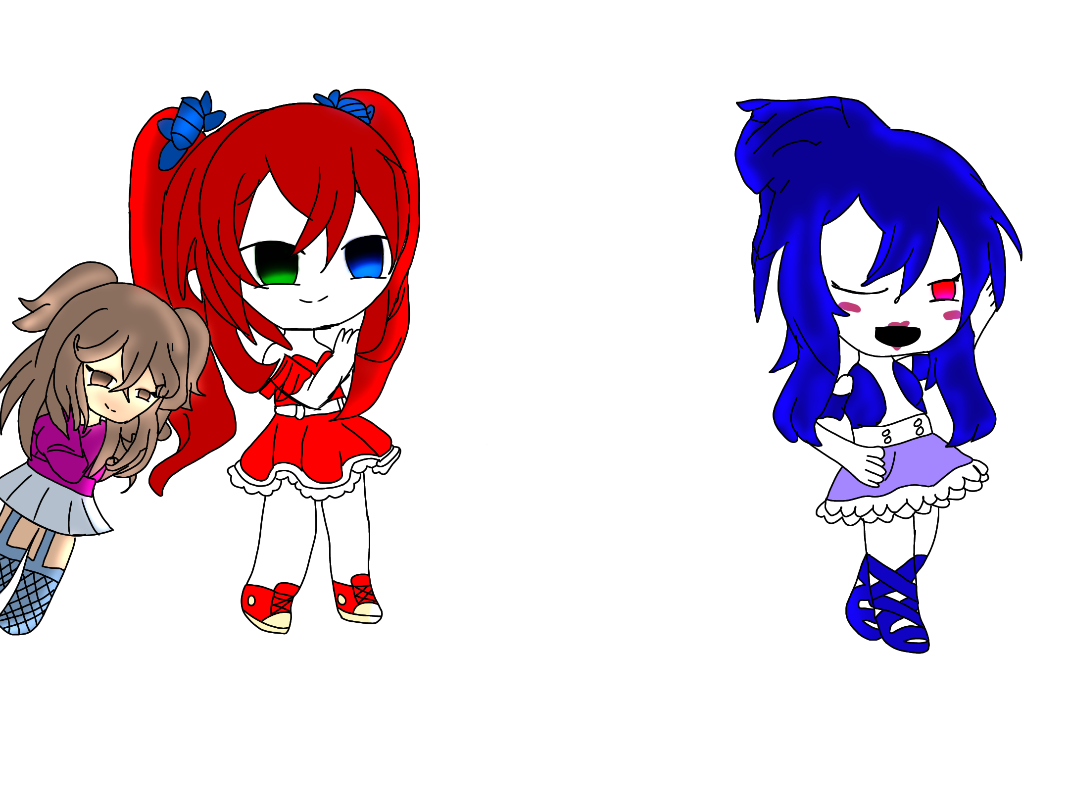 UHM MAYBE DRAWING RANDOM PEOPLE - ibisPaint