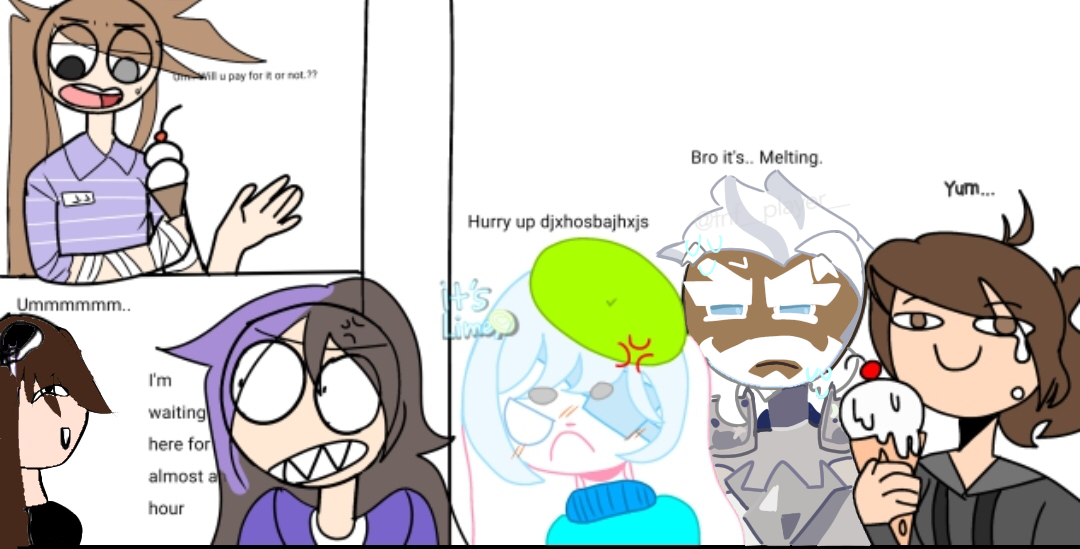 Untitled983 - ice cream collab or smth - ibisPaint