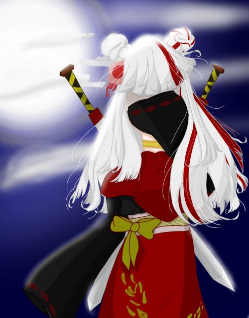 Distrust Fanart.Ayami Nakiri - ibisPaint