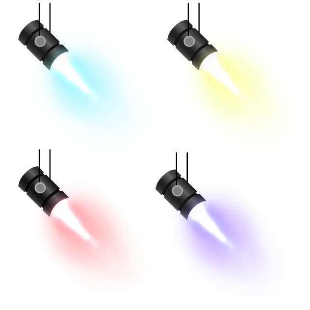 stage lights - ibisPaint
