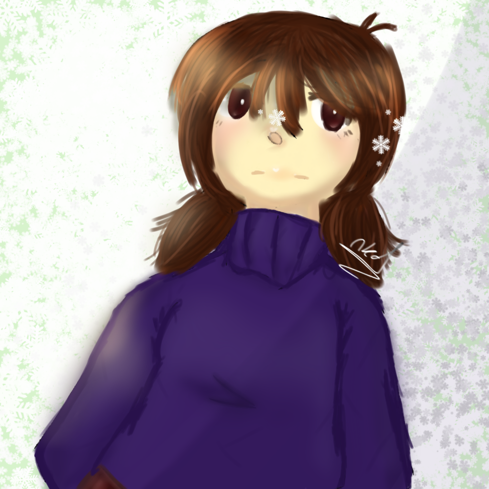 female sunny laying practice - ibisPaint