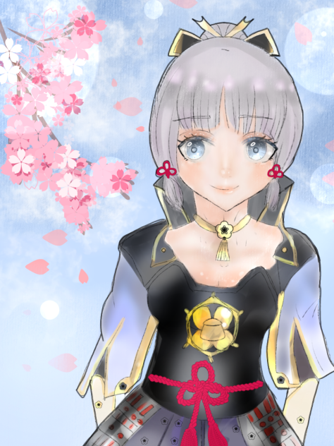 Kamisato Ayaka - ibisPaint