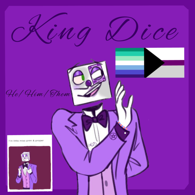 King Dice (Casino cups!AU) Redesign - ibisPaint