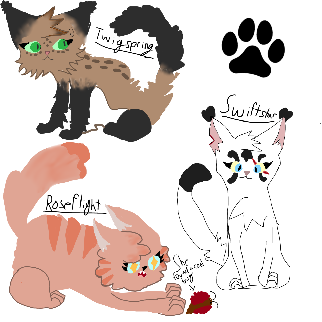 Warrior Cat OC’s - ibisPaint