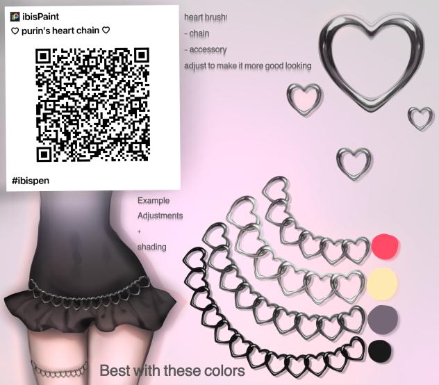 heart chain - ibisPaint