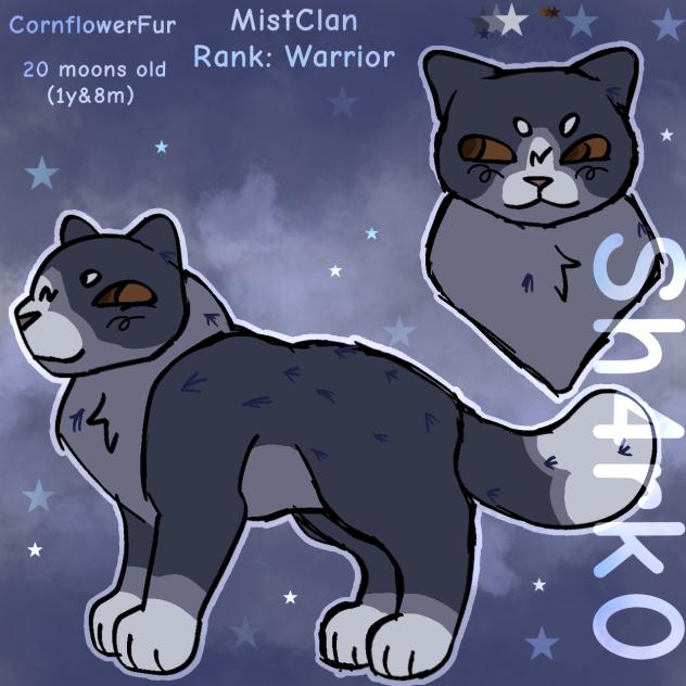 Warrior cats oc ref sheet 5 😞 - ibisPaint