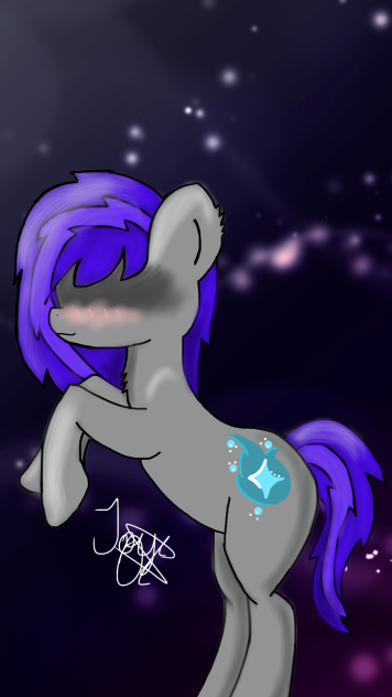 Winter Comet - Side Pose - ibisPaint