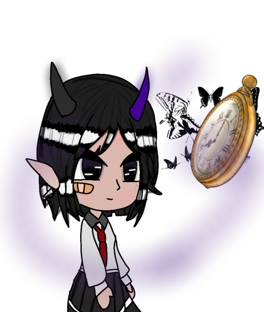 Edited version of my cousin's oc - ibisPaint