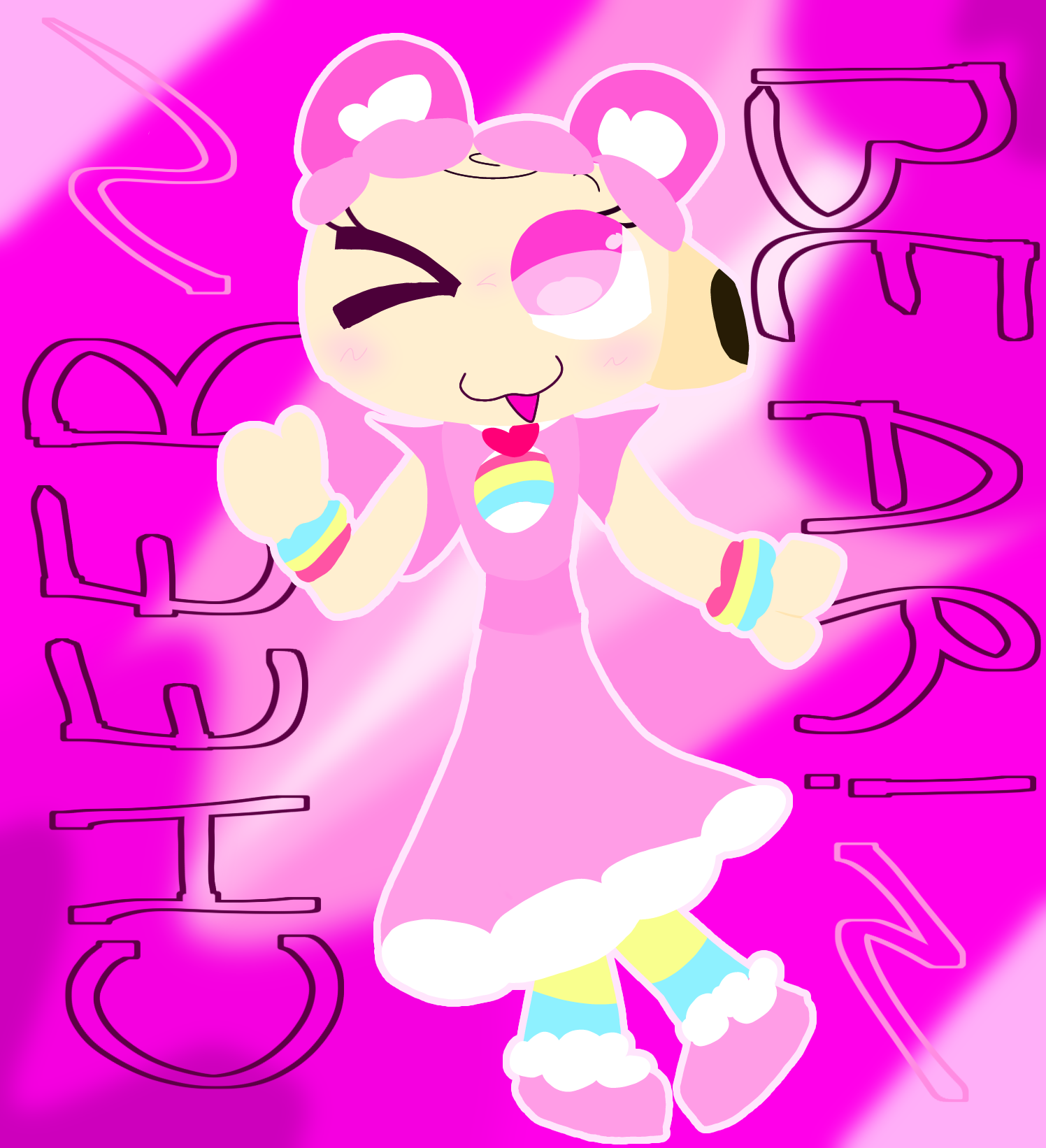 Cheer Bear!! - ibisPaint