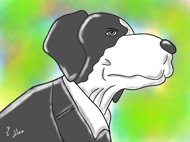 commissario cane my Hero academia - ibisPaint