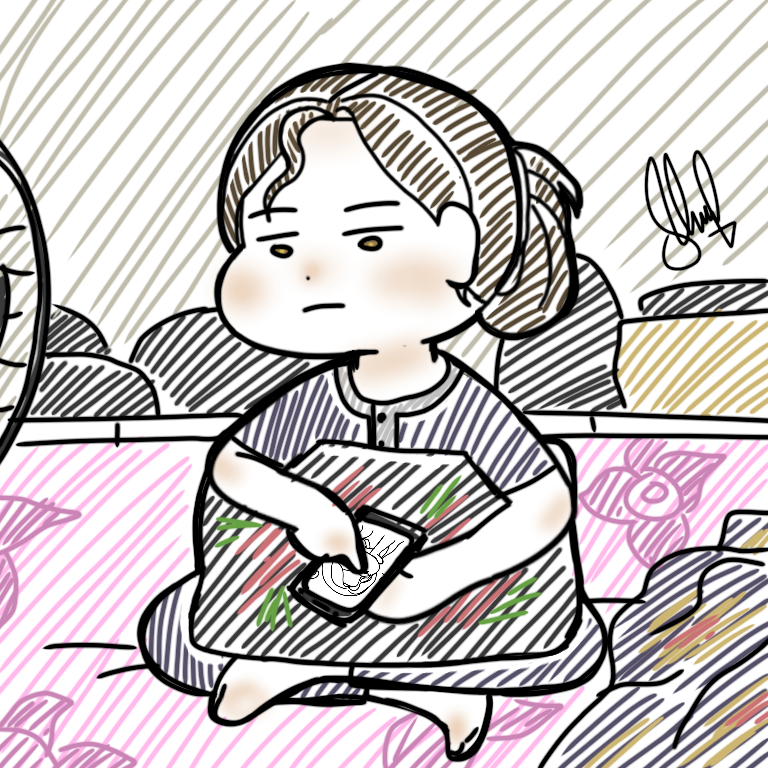 draw myself (doodle) - ibisPaint