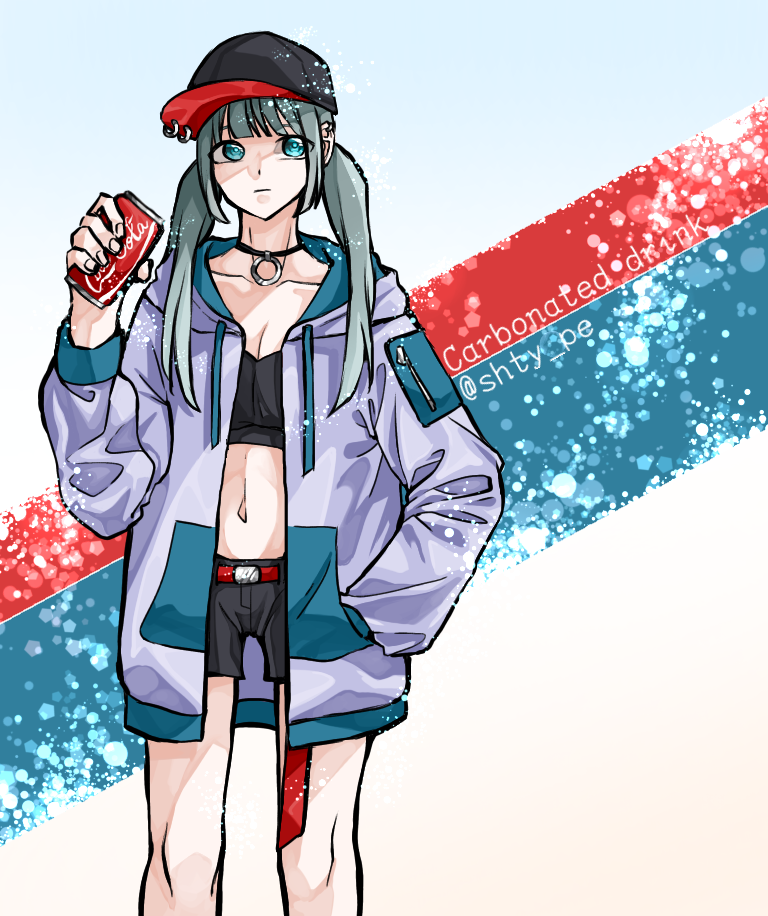 carbonated drink - ibisPaint