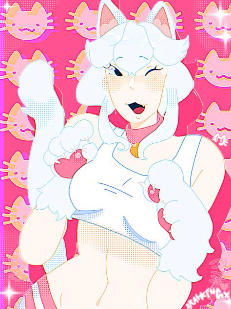 kitty oc - ibisPaint