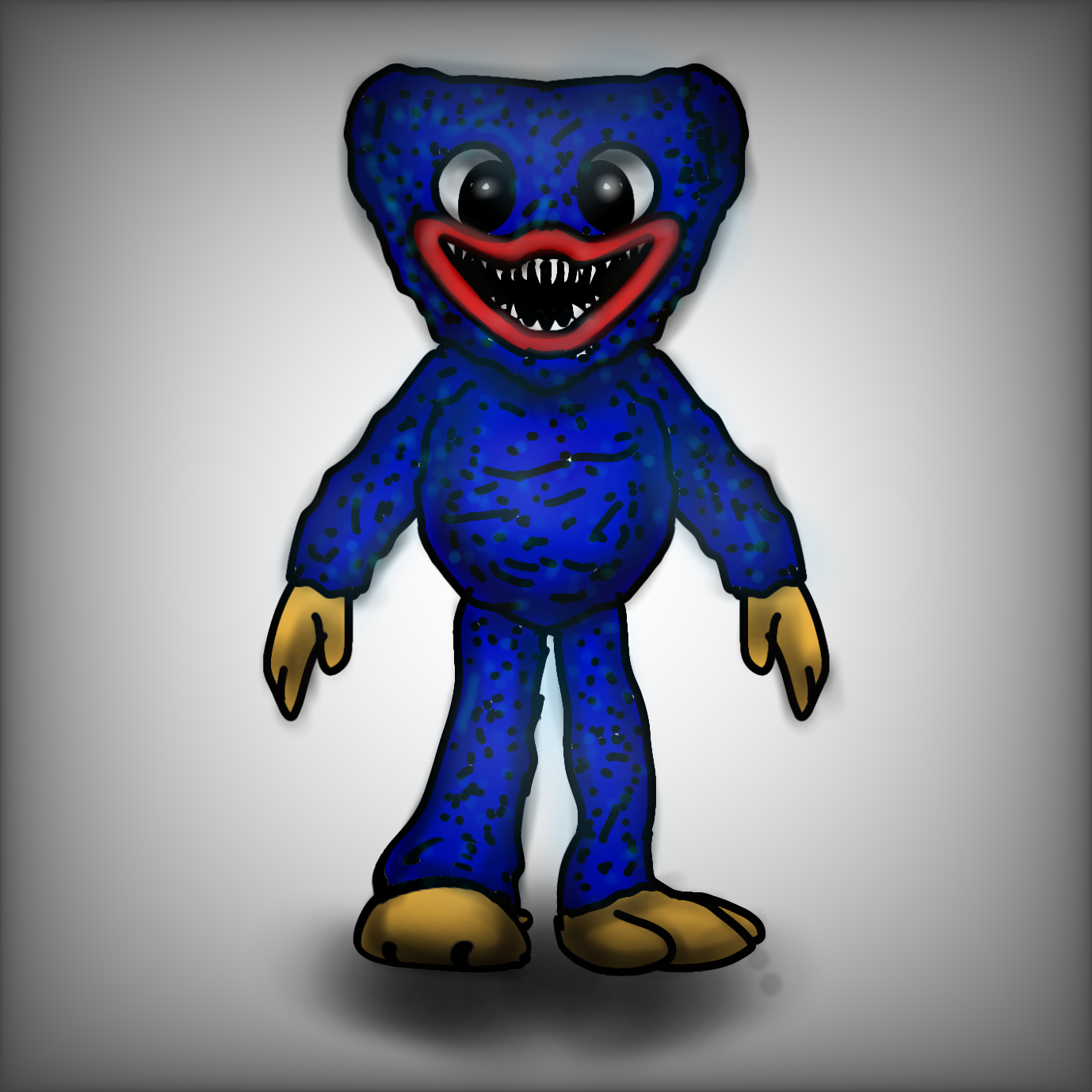 NEW HUGGY VUGGY! (HUGGY ÇİZİMİ) - ibisPaint