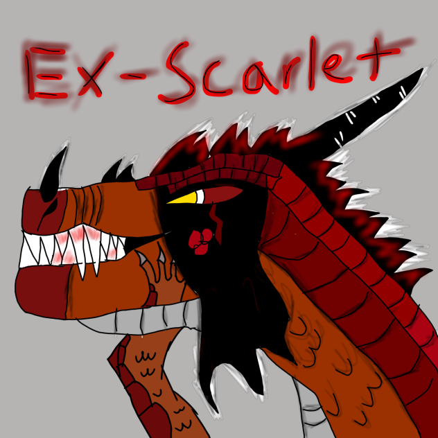 Ex- Queen Scarlet. With a Cape. WoF - ibisPaint