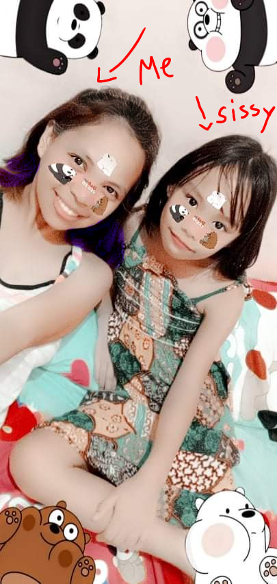 Me and my sissy (face reveal) - ibisPaint