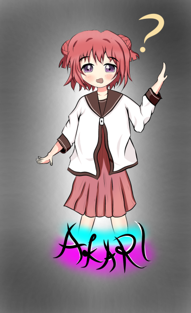 Akari (Yuru yuri - ibisPaint