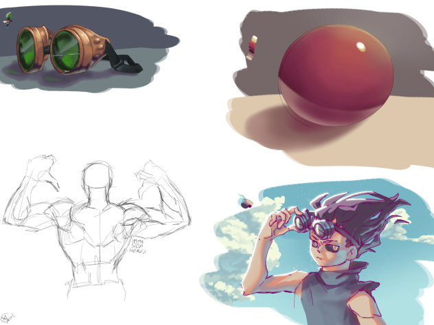 Testing out things - ibisPaint