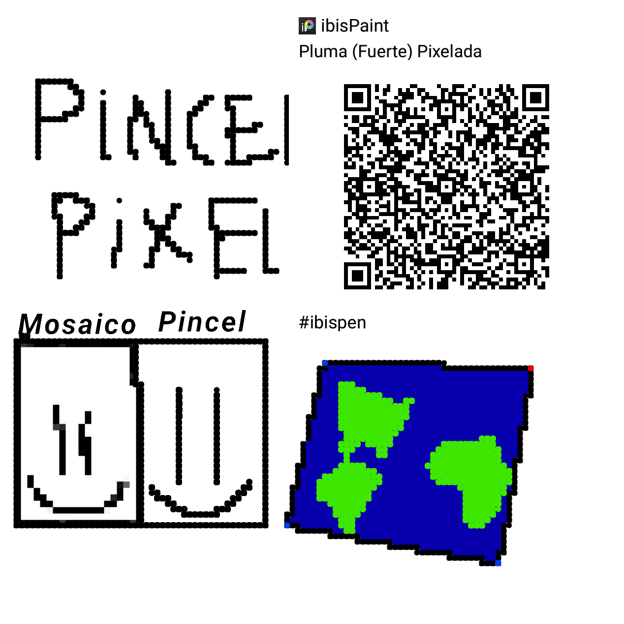Pincel Pixelado - ibisPaint
