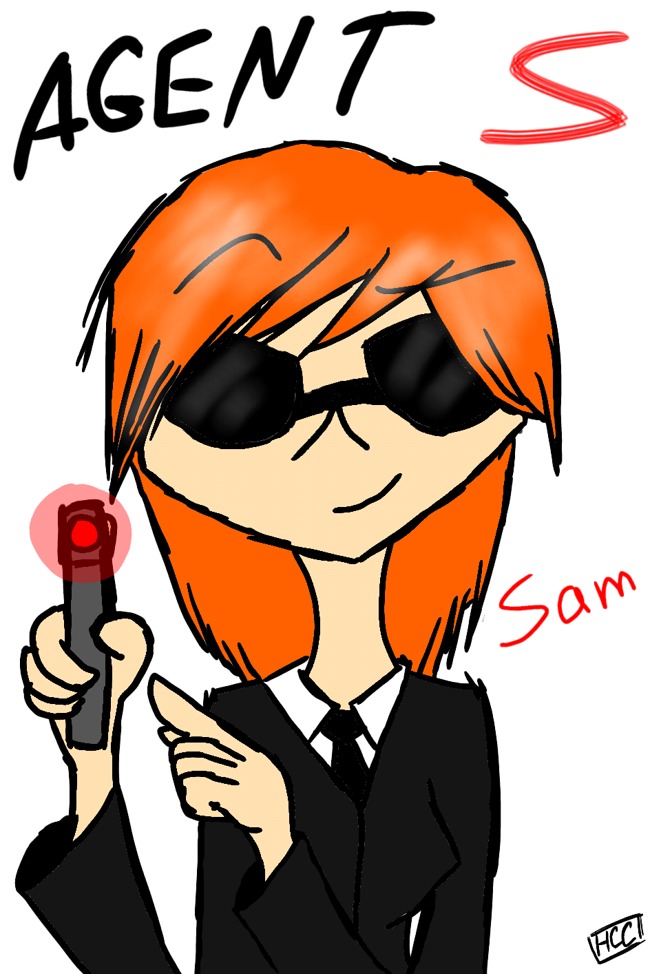 MIB. Agent S (my OC) - ibisPaint