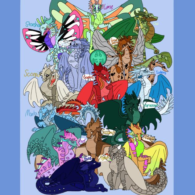 Cyprus Wof recreation with my ocs - ibisPaint