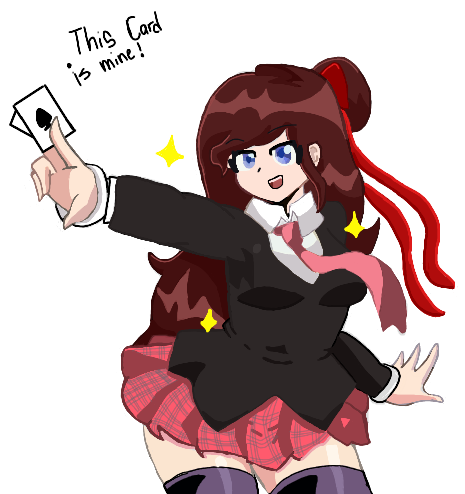 The card is Mine🃏 - ibisPaint