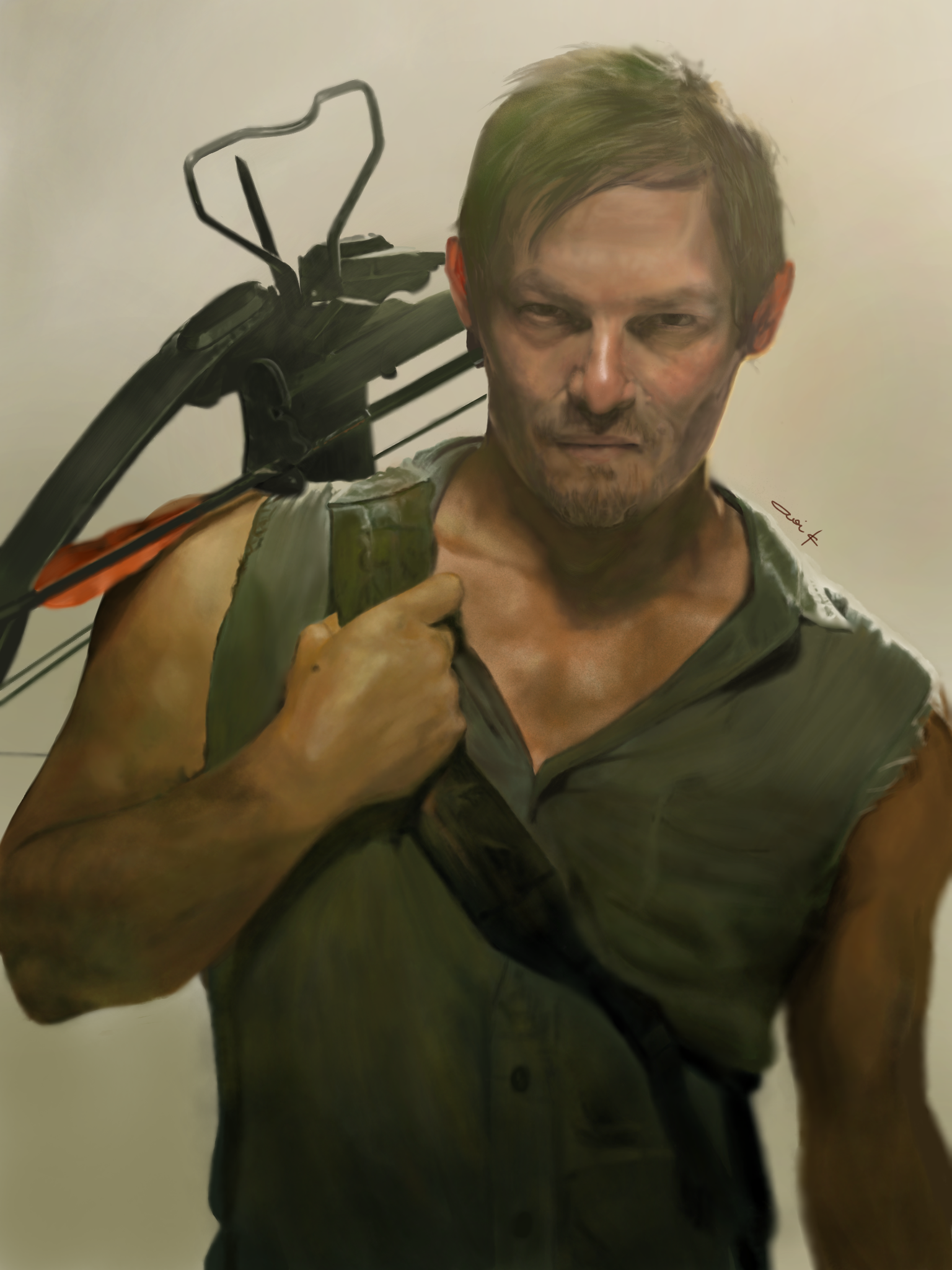 The walking dead,Daryl Dixon - ibisPaint