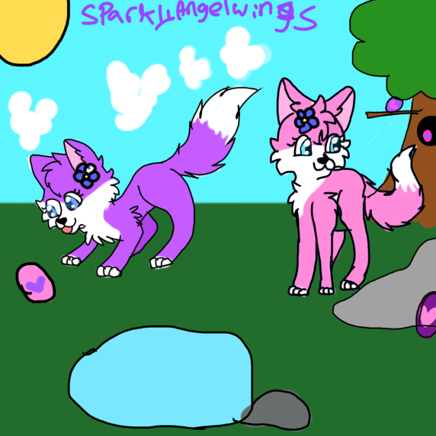 easter egg hunt (speedpaint - ibisPaint
