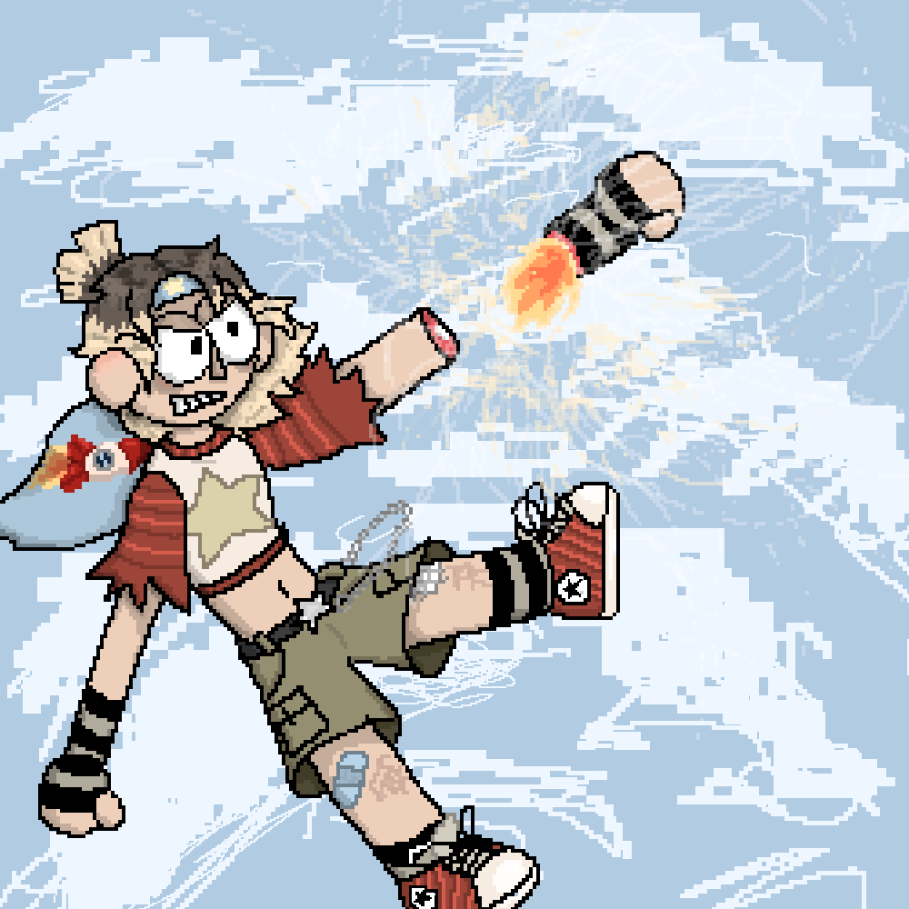 Rocket The Star Hero! (OK K.O.!) - ibisPaint