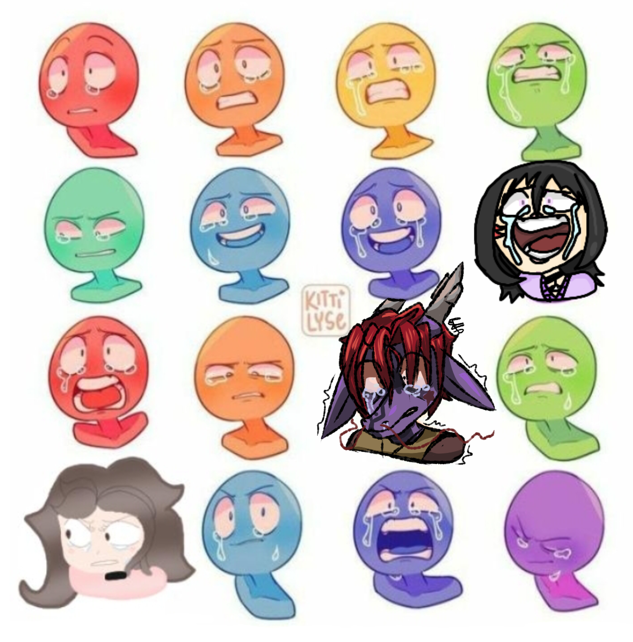 Crying collab - ibisPaint