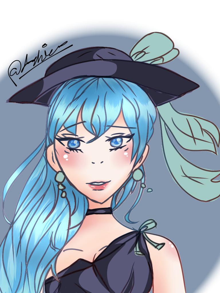 Fancy lady speed paint - ibisPaint