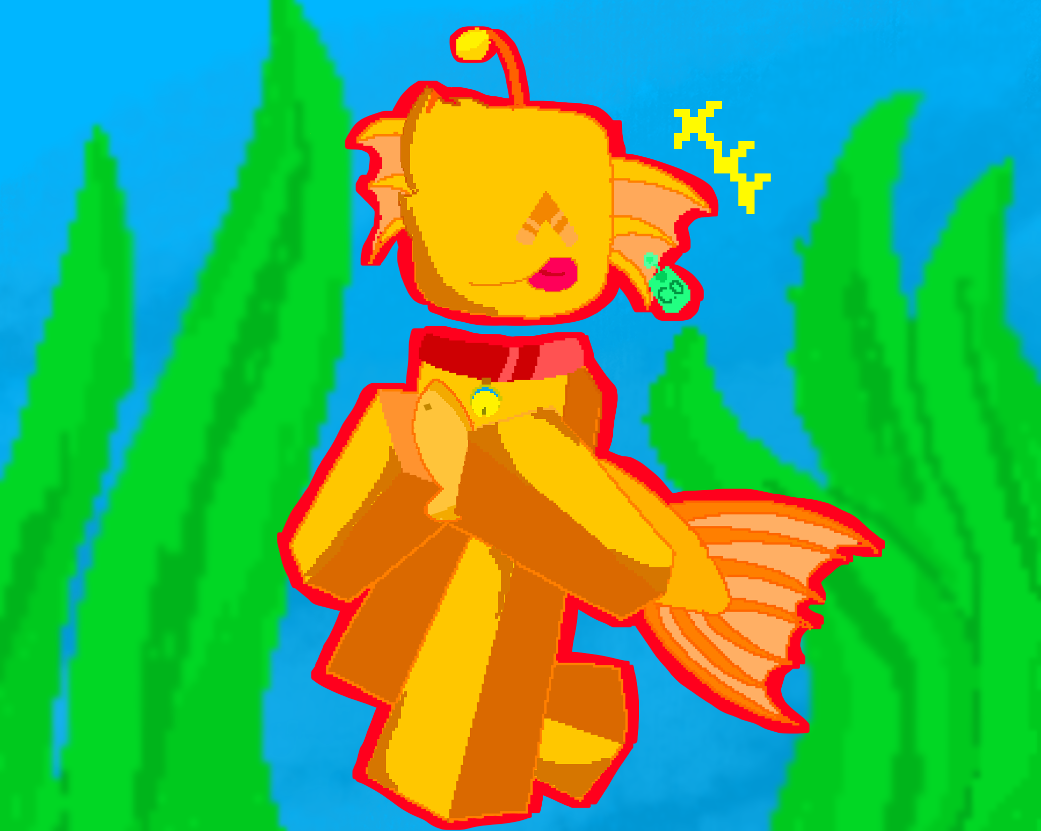 New fishy guy!! - ibisPaint