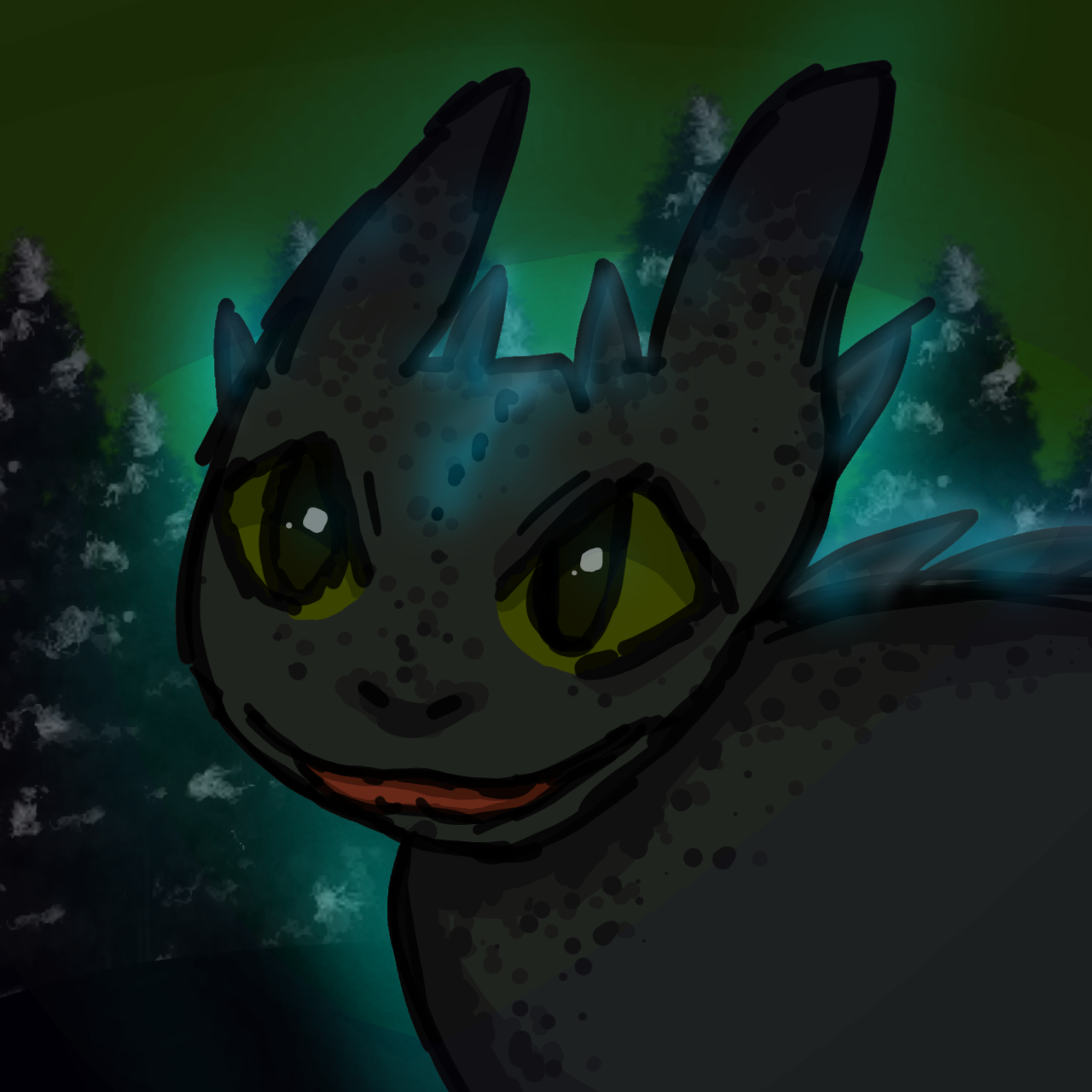 Toothless - ibisPaint