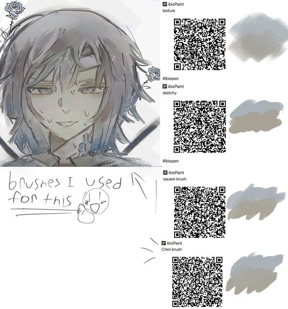 brushes render and sketch - ibisPaint