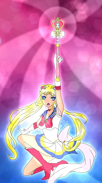 sailor moon fa (again) - ibisPaint