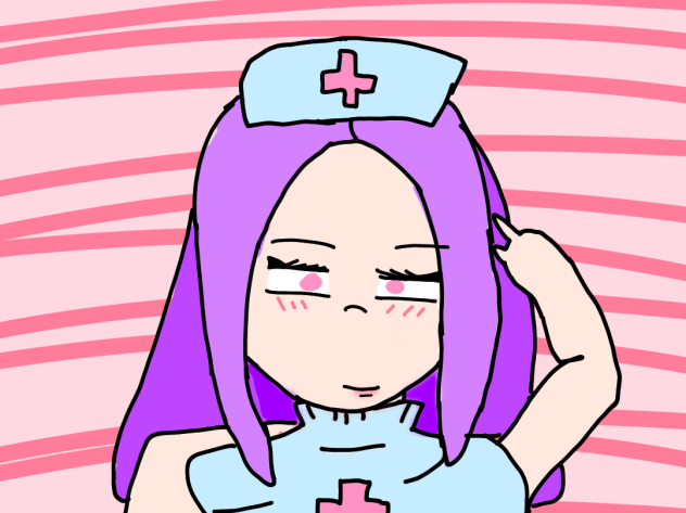 Cute nurse - ibisPaint