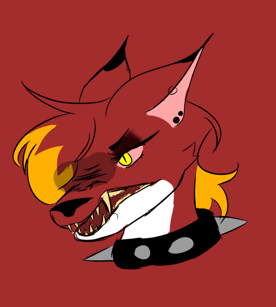 angry fox - ibisPaint