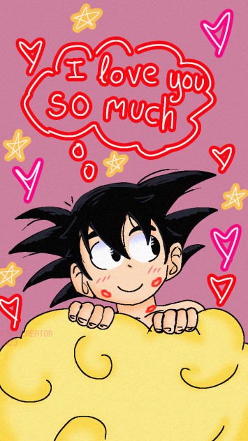Mini Goku Wallpaper - ibisPaint