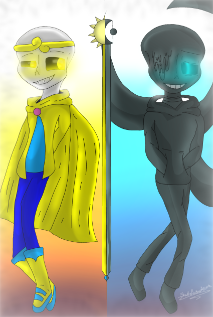 Dream and Nightmare Sans - ibisPaint