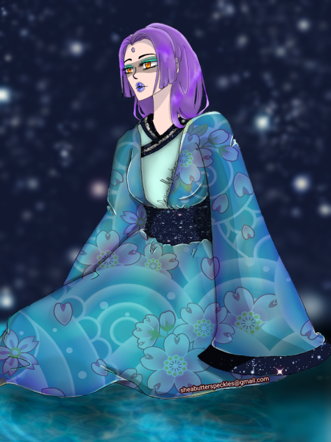 the water maiden - ibisPaint