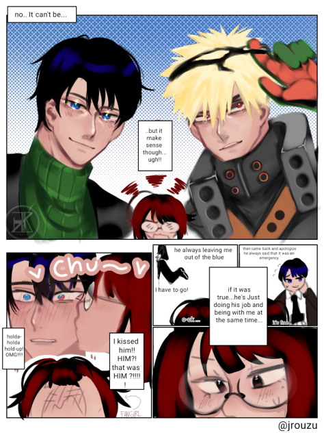 one page fanart-comic(BNHA) - ibisPaint