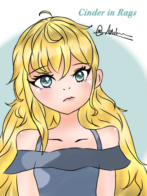 Cinder in rags - ibisPaint