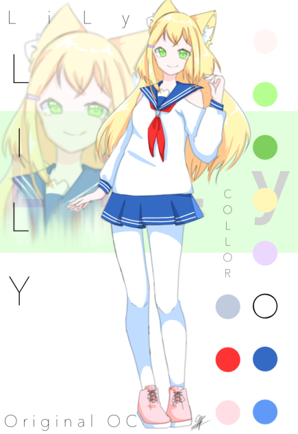 LILY-ORIGINAL OC - ibisPaint